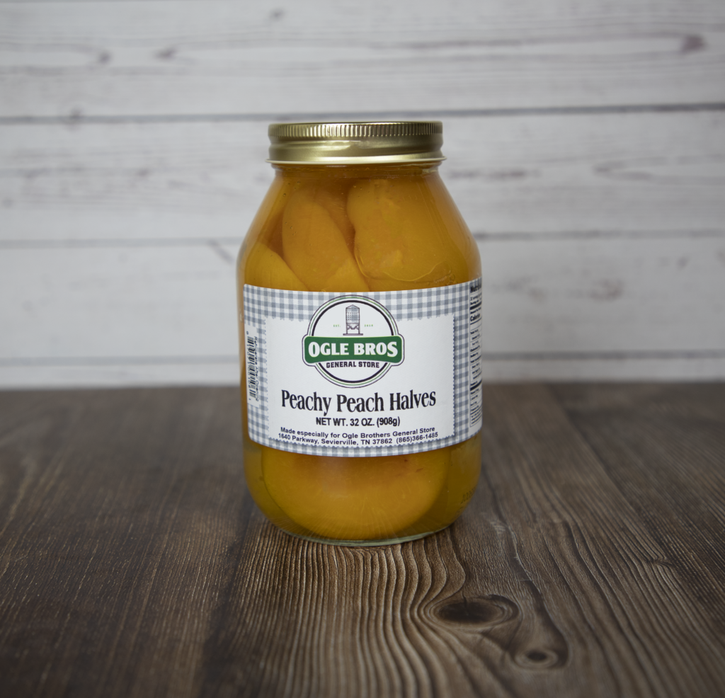 Peachy Peach Halves - Ogle Brothers General Store