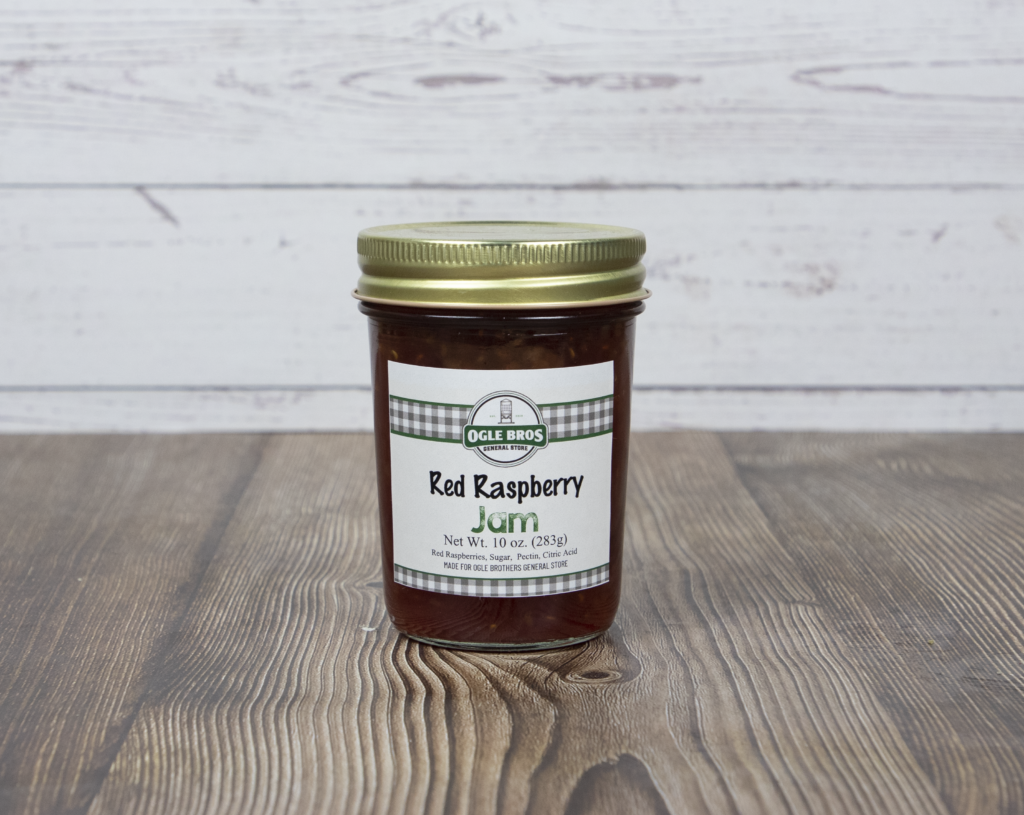 Red Raspberry Jam - Ogle Brothers General Store