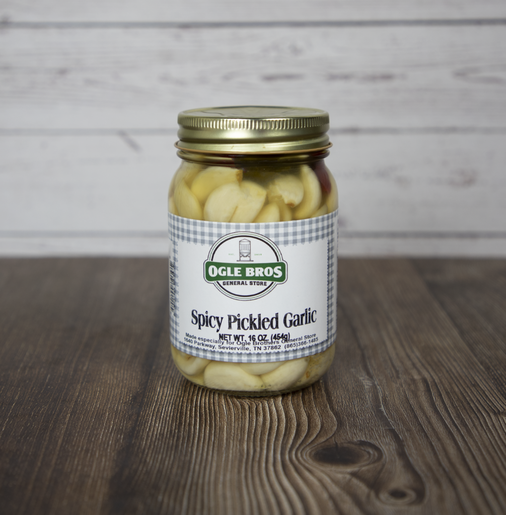Spicy Pickled Garlic - Ogle Brothers General Store
